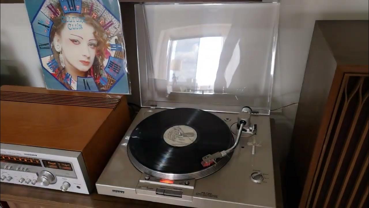 Sony Stereo System Turntable PS-T20 - teste de funcionamento - YouTube