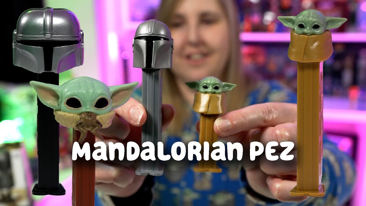 The Mandalorian & Grogu PEZ Variations | A PEZ Shopping Trip too! - YouTube