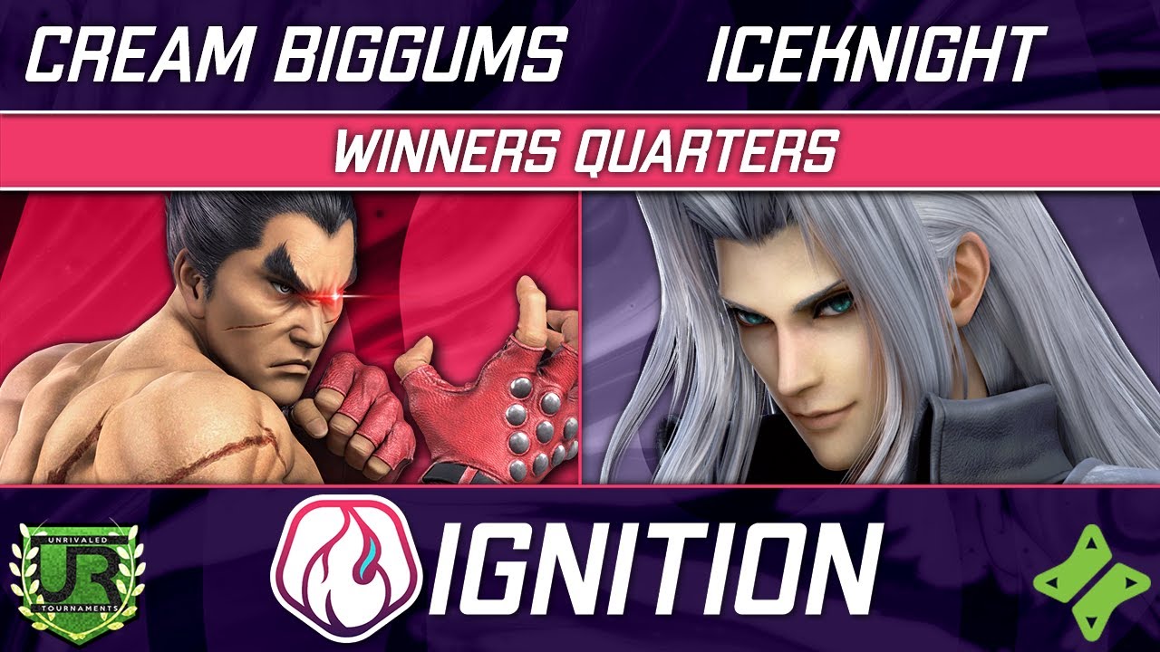 CREAM BIGGUMS (Kazuya) vs IceKnight (Sephiroth) - Ignition 333 WINNERS ...