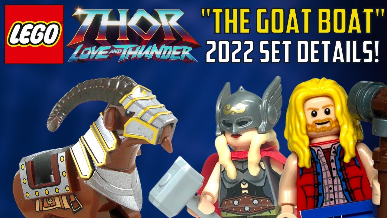 LEAK: LEGO Thor Love and Thunder "GOAT BOAT" Set Details! - YouTube
