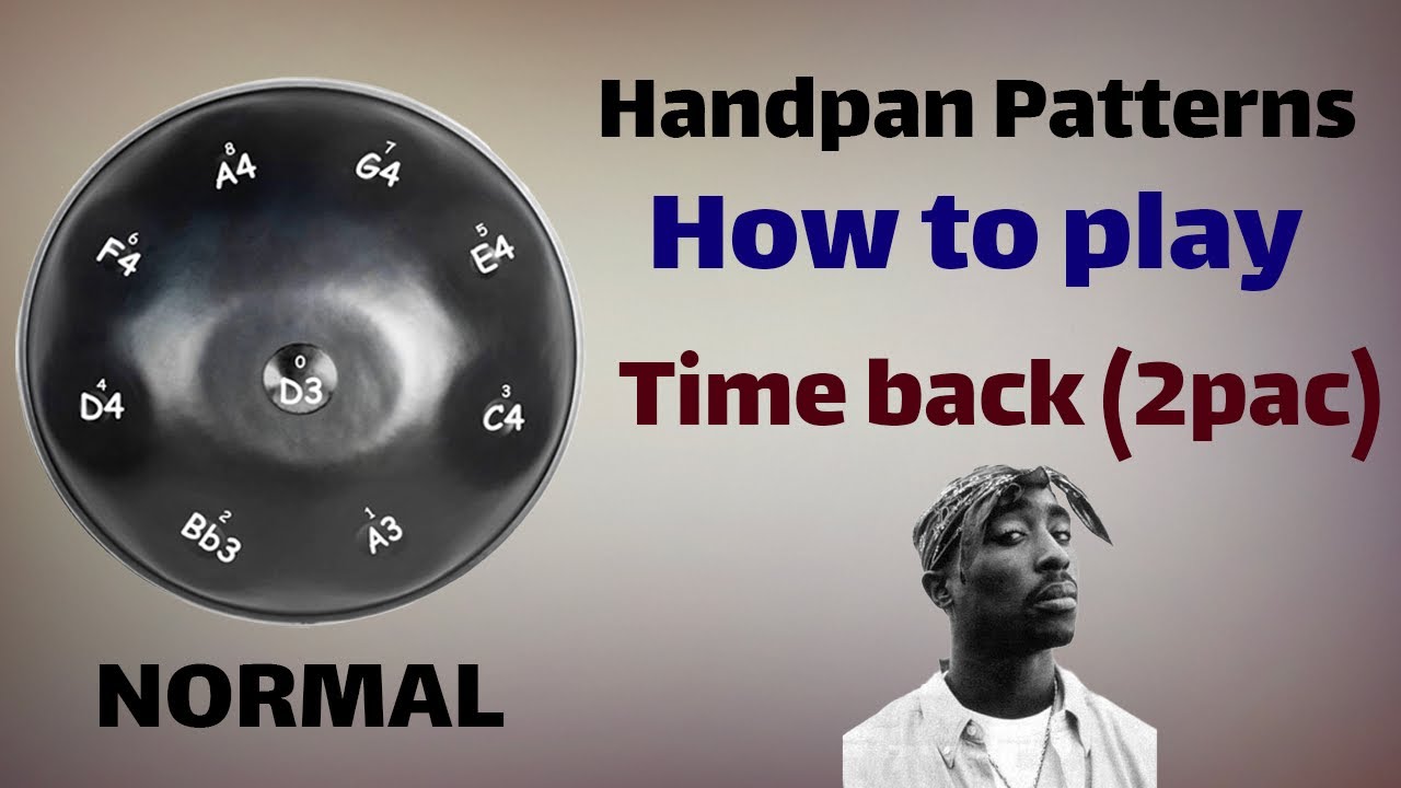 Time back (2pac) ;hangdrum tutorials | آموزش هنگدرام - YouTube