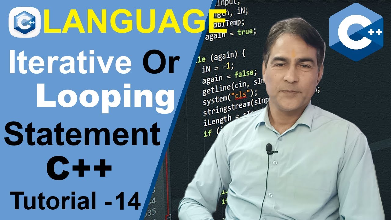 Iterative or Looping Statement in C++ | Programs In C++ for beginners ...
