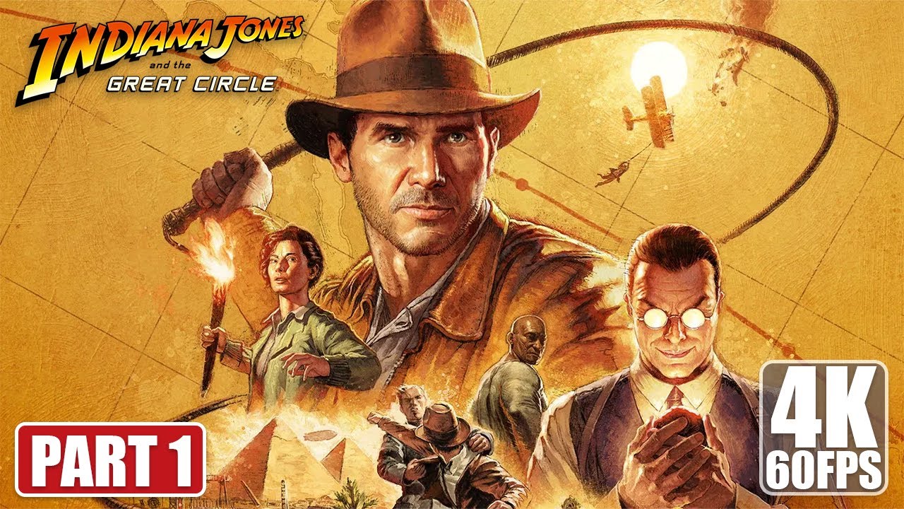 INDIANA JONES AND THE GREAT CIRCLE Gameplay Walkthrough Part 1 [4K ...