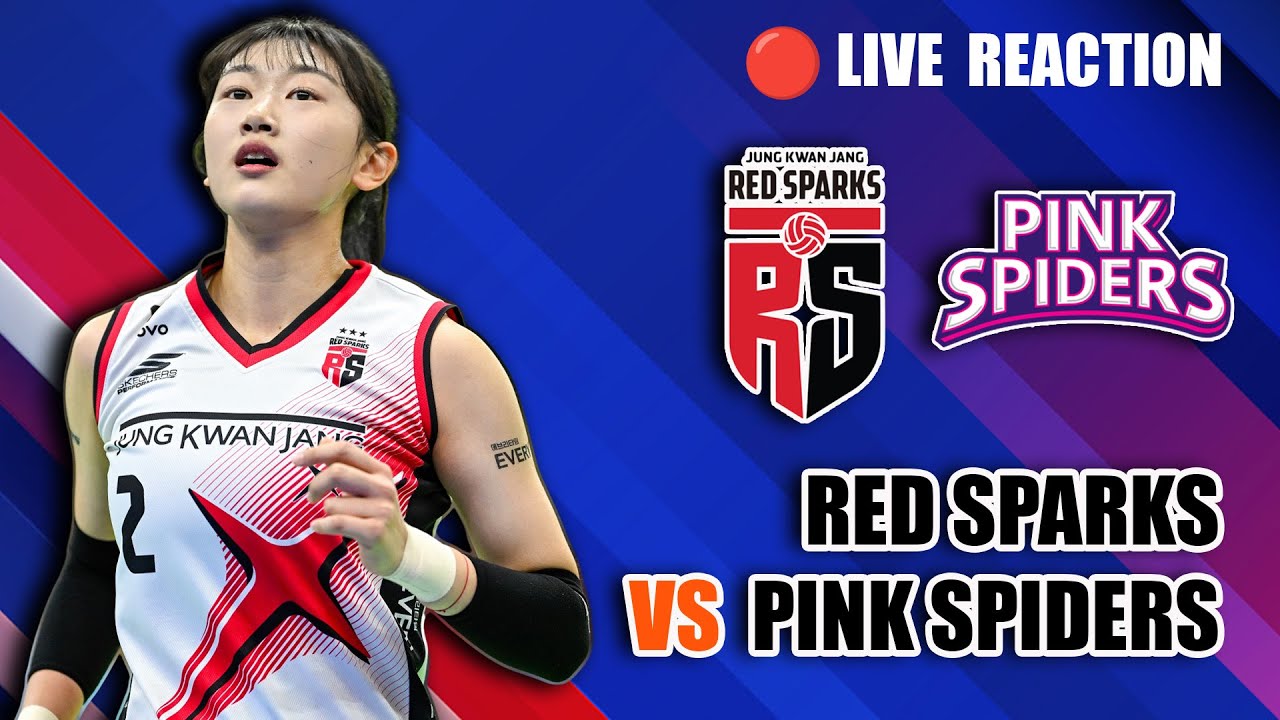 🔴 RED SPARKS VS PINK SPIDERS, LIVE REACTION - YouTube