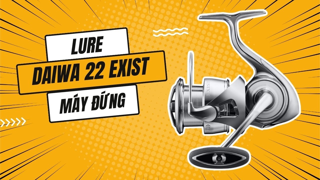 Máy Câu Lure Daiwa 22 Exist - Spinning Reel - Đồ Câu 3 Miền - YouTube
