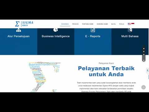Sigma HRIS - Software Payroll HRIS Indonesia - YouTube
