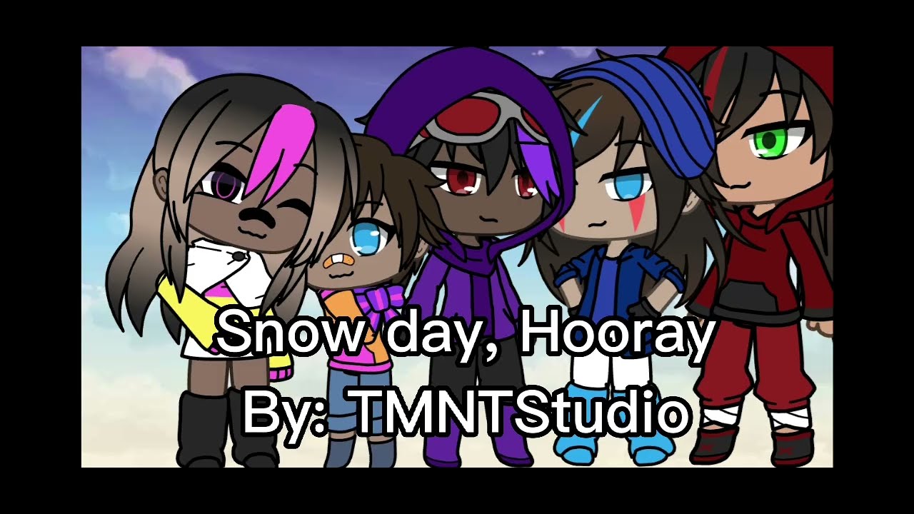 Snow day, hooray! (ROTTMNT sister au!) - YouTube