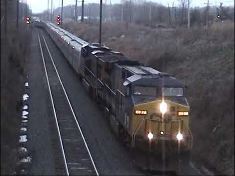 200703 12 Ringling Brothers Circus CSX Trenton Line Bethlehem Branch Amtrak Northeast Corridor ...