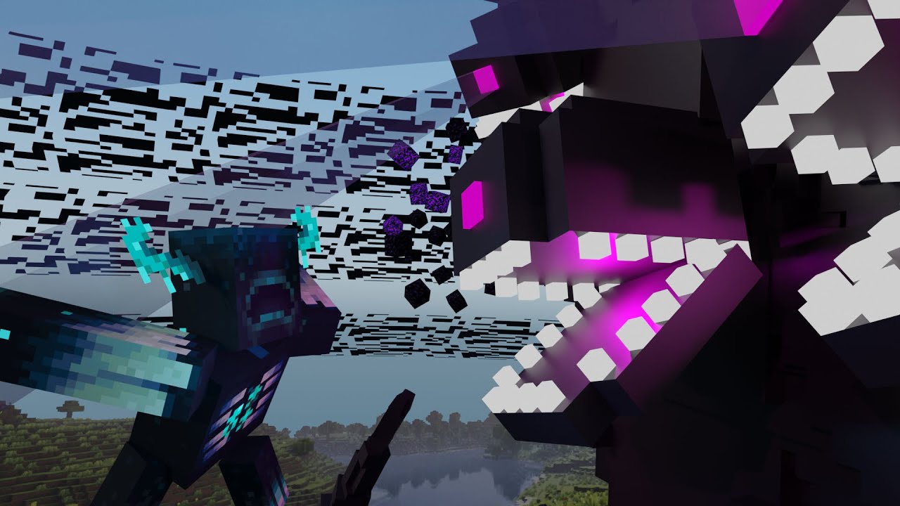 Warden VS. Wither Storm | Minecraft animation - YouTube