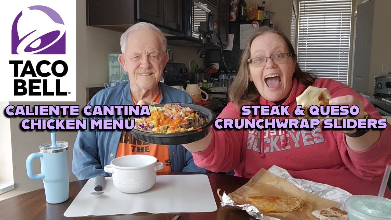 Taco Bell NEW Caliente Cantina Chicken Menu Review #fastfoodreview # ...