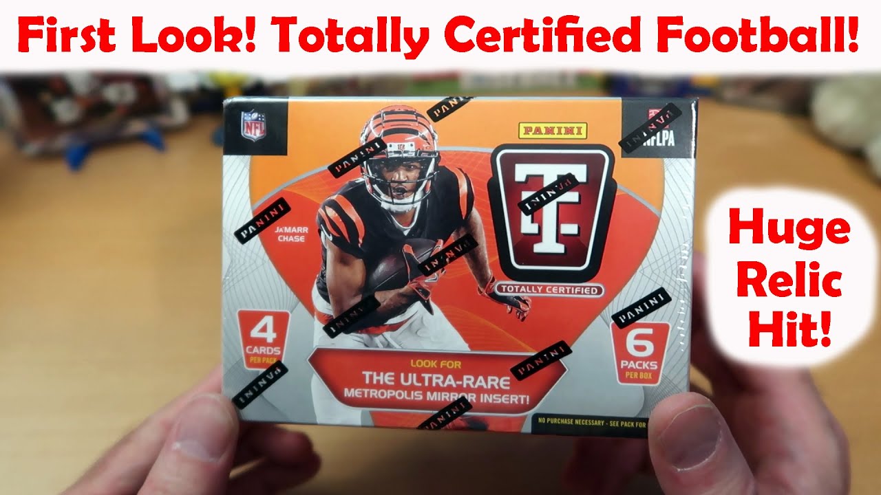 First Look! Totally Certified Football Blaster! - YouTube