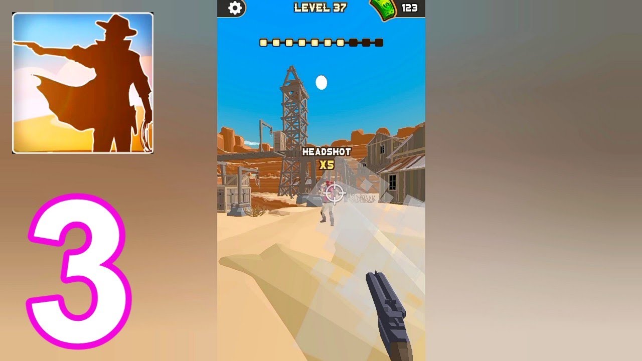 Western Cowboy: Shooting Game - Gameplay Walkthrough Part 3 - Level: 31 ...