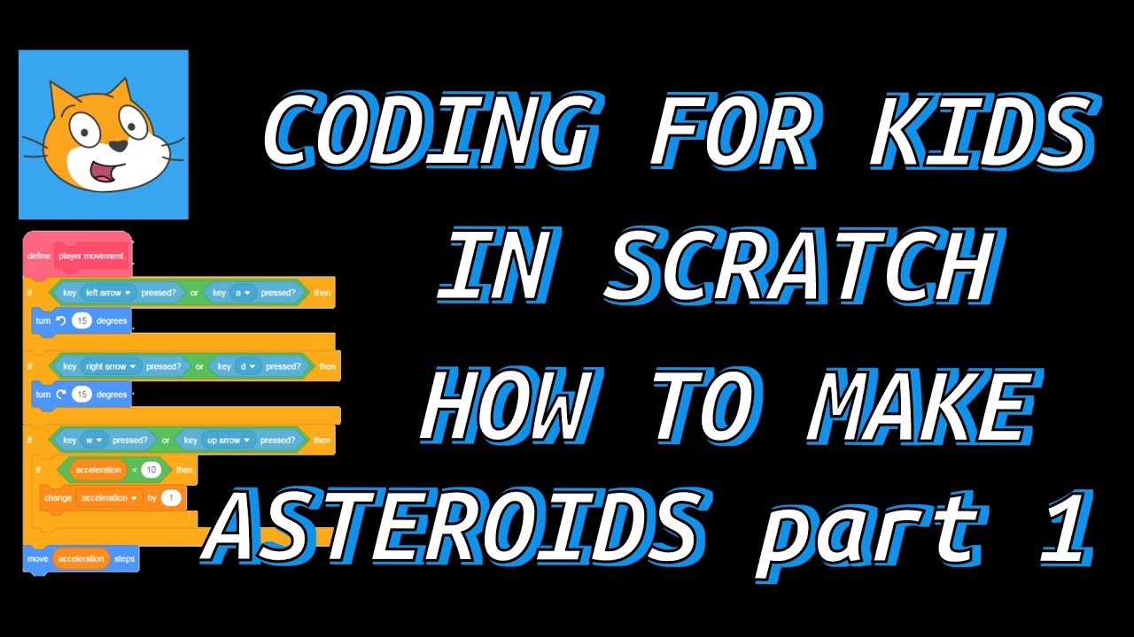 Ethan Scratch Tutorial 6th Grader Block Programming How To Make Asteroids Part 1 Youtube 4619