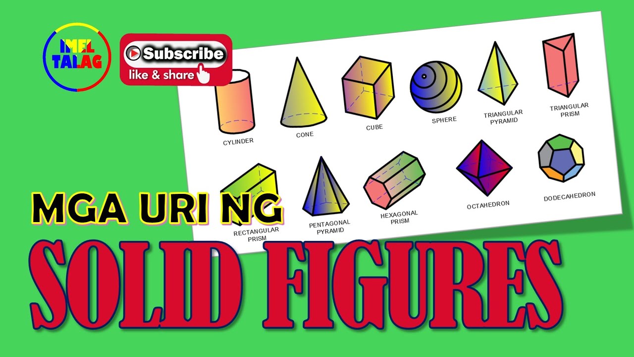Mga uri ng Solid Figures. Technical Drafting G8 Q1 - YouTube