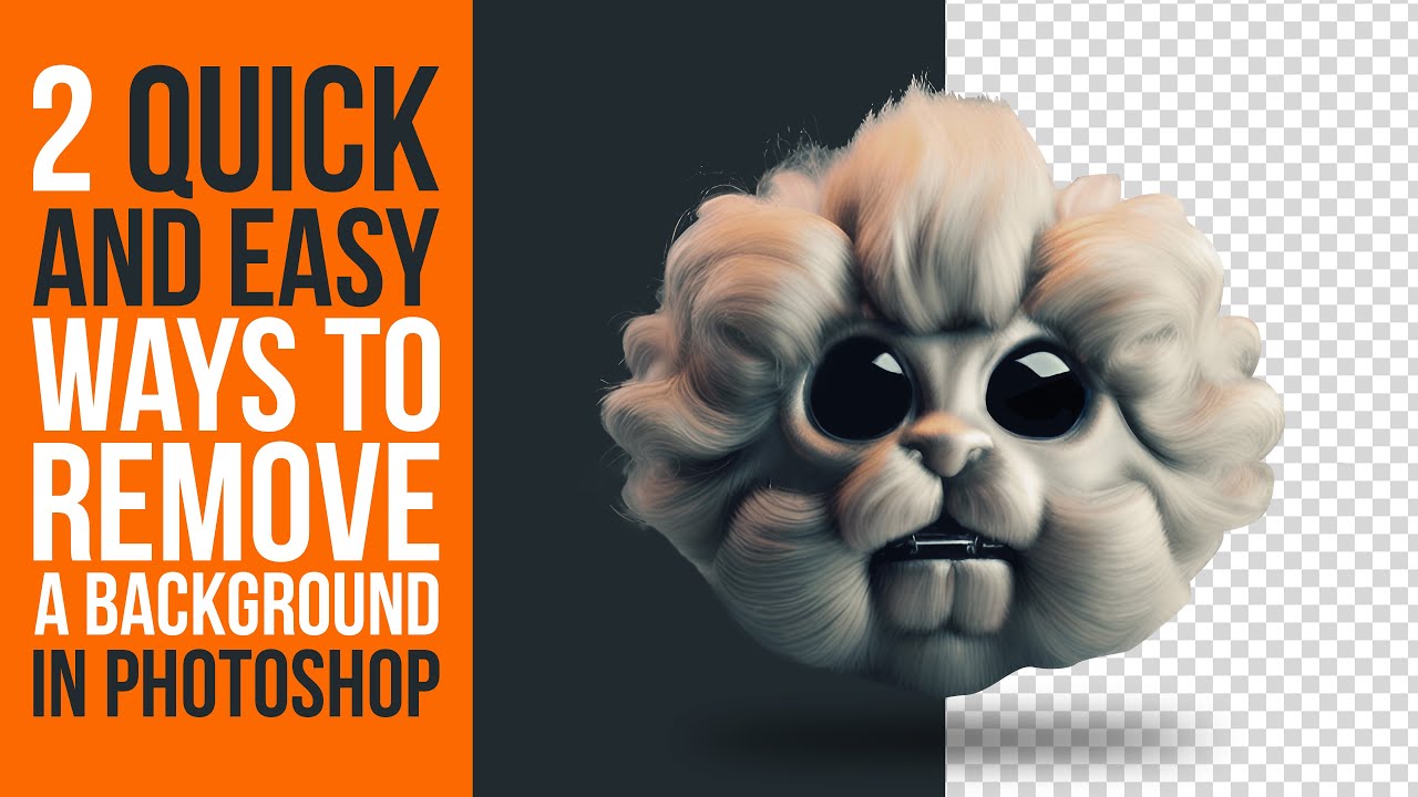 2 Quick & Easy Ways To Remove A Background In Photoshop - YouTube