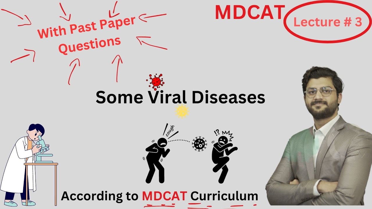 3-Viral diseases | MDCAT Series | Lecture 3 #mdcat #mdcat2023 # ...