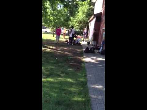 Homeless people fighting on kirkwood IU - YouTube