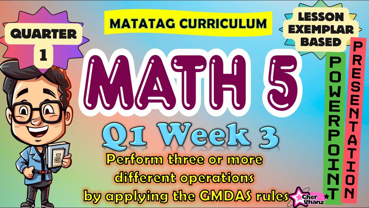 Math 5 Quarter 1 Week 3 - MATATAG PowerPoint Presentation - YouTube