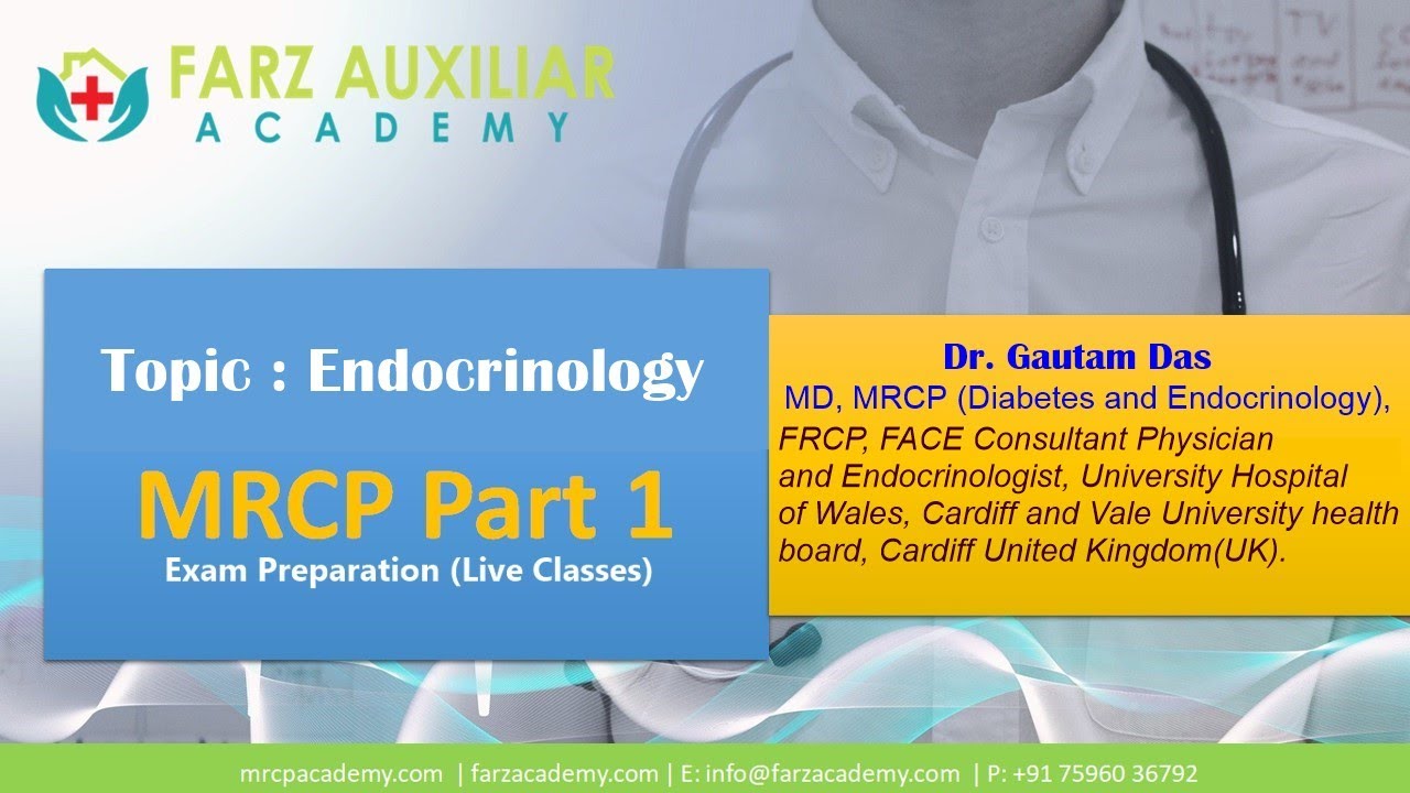 MRCP Part 1 Exam Preparation | MRCP Part I Endocrinology Explained ...