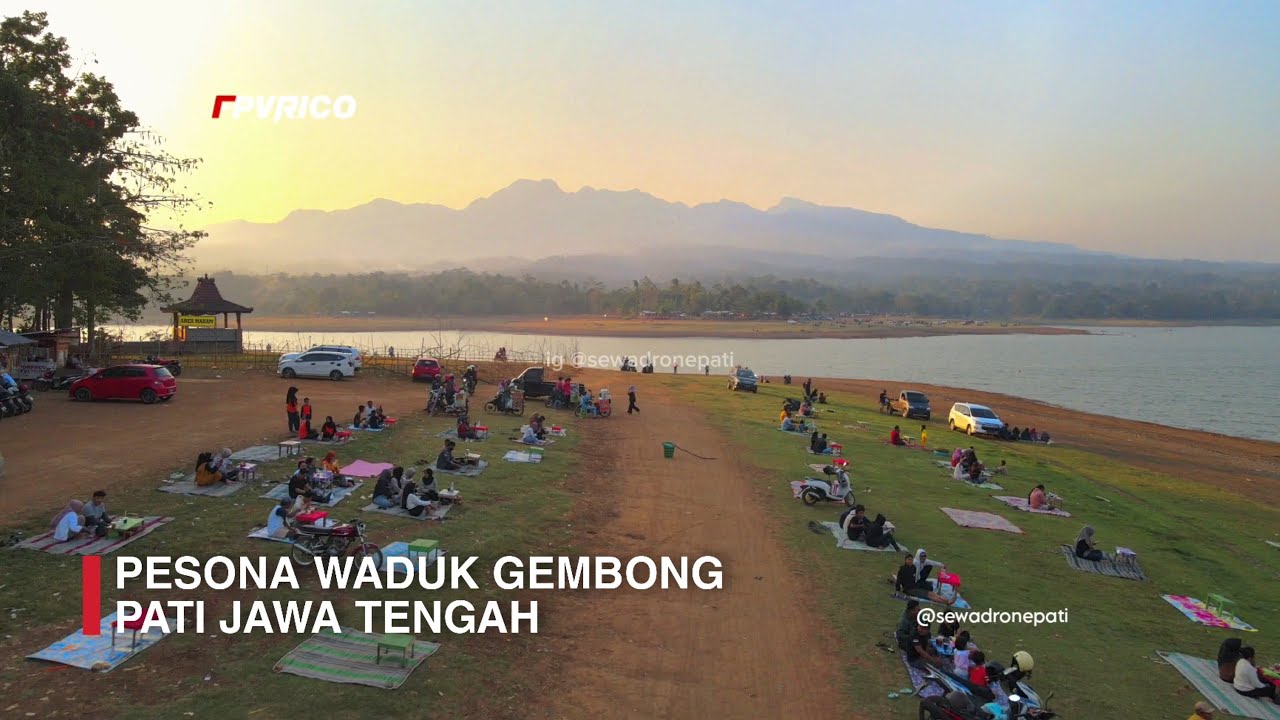 PESONA WADUK GEMBONG PATI JAWA TENGAH - YouTube