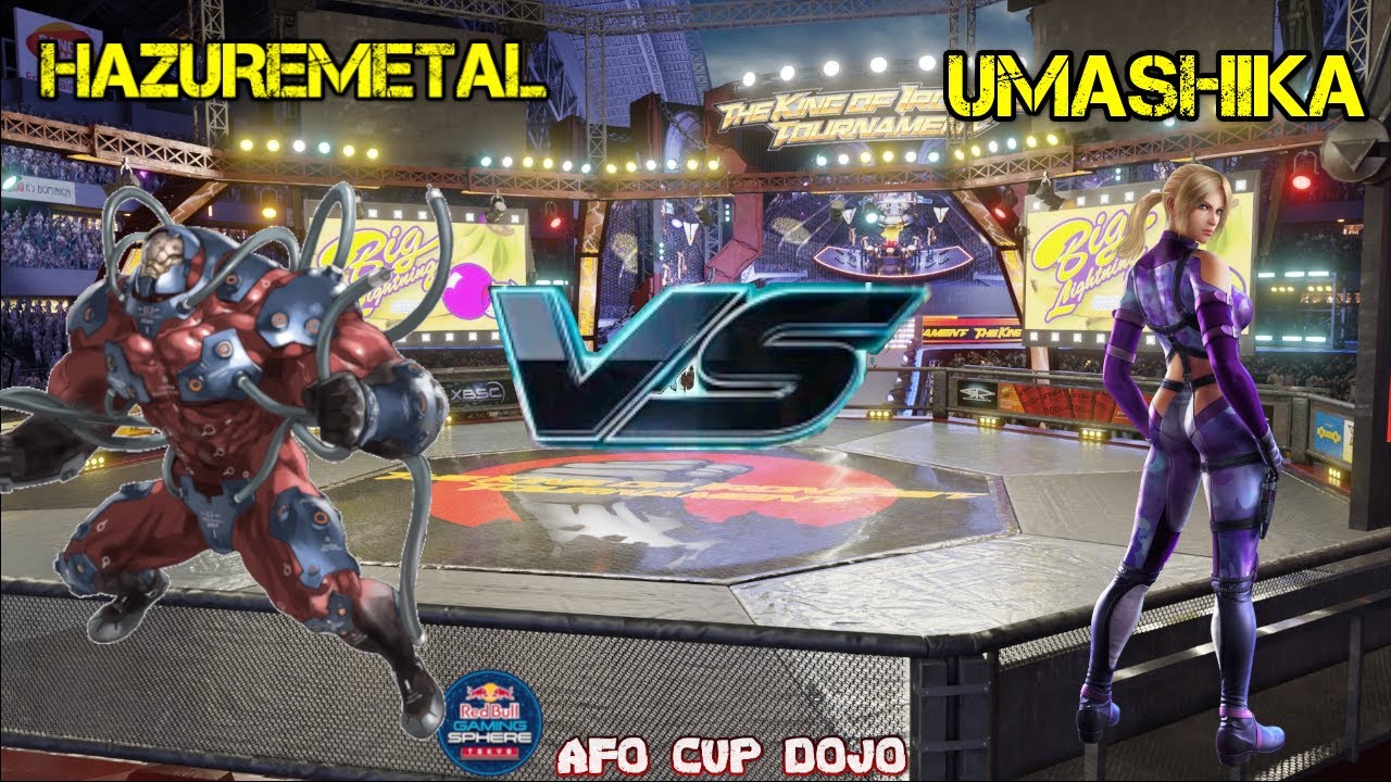 AFO Cup Japan Tekken dojo HazureMetal (Gigas) vs Umashika (Nina) - YouTube