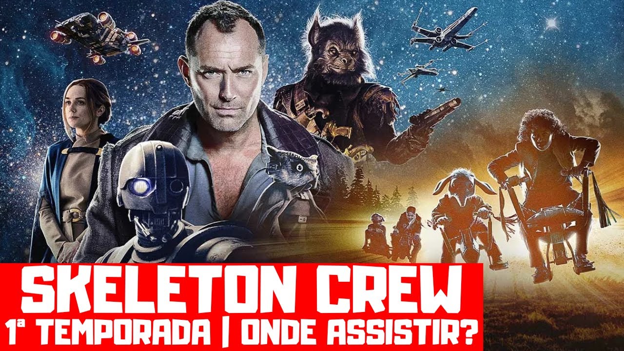 SKELETON CREW 1ª TEMPORADA | ONDE ASSISTIR? - YouTube