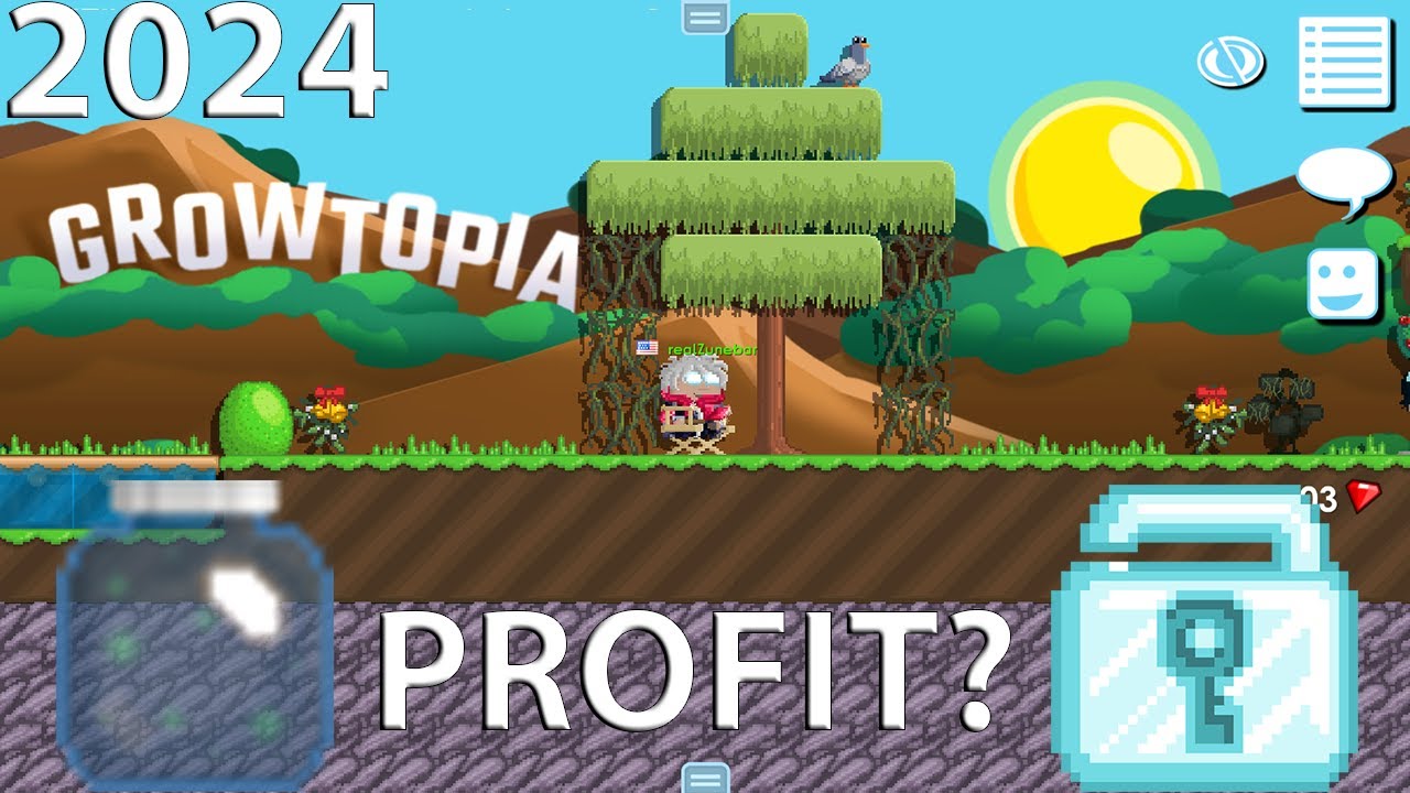 NANGKAP GHOST DI GROWTOPIA!! PROFIT?? || GROWTOPIA - YouTube