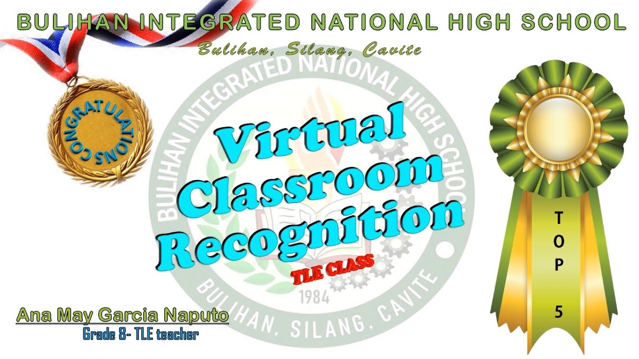 VIRTUAL CLASSROOM RECOG TLE CLASS 2019-2020 - YouTube