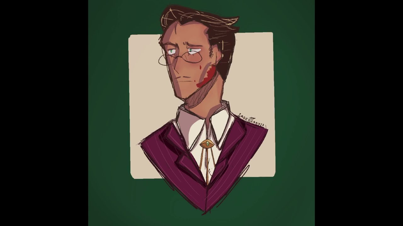 The Magnus Archives || ⌜SPEEDPAINT⌟ || Elias Bouchard - YouTube