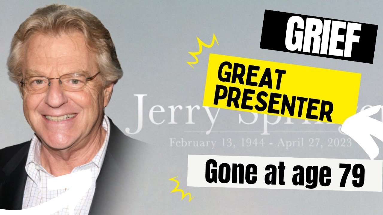 Jerry Springer, Talk Show Host and Former Mayor of Cincinnati, has Died ...