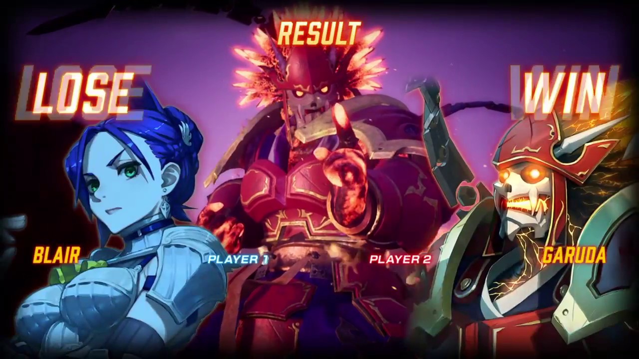 FIGHTING EX LAYER Blair Dame vs Garuda (Before moon) - YouTube