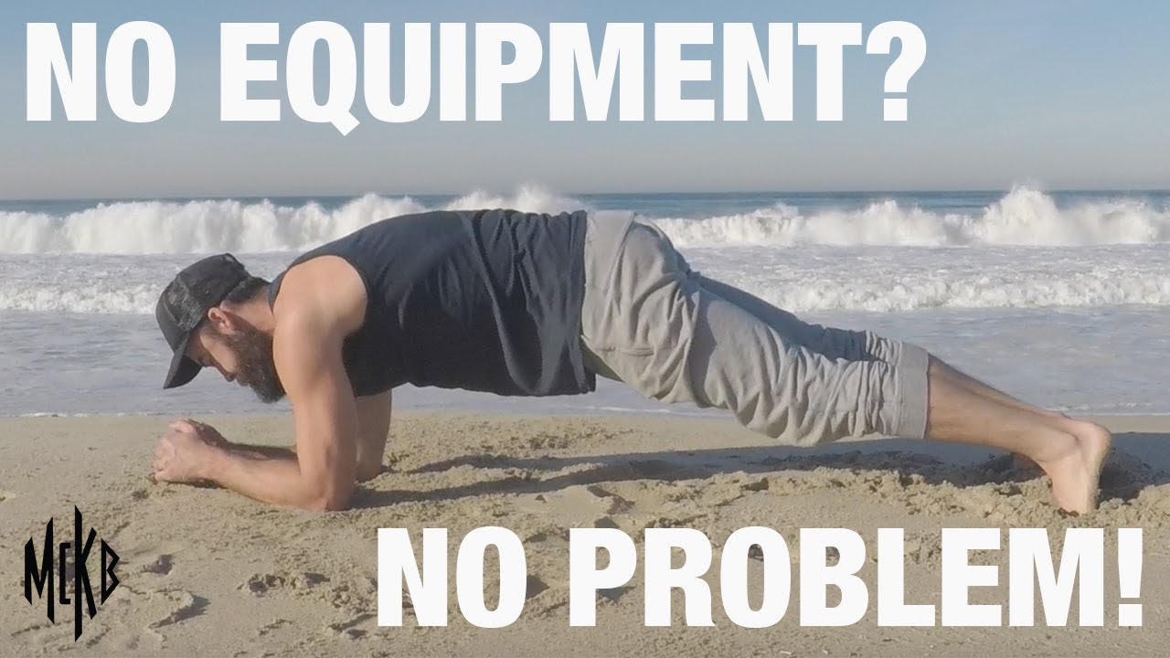 Beach Workout - No Equipment Needed - YouTube