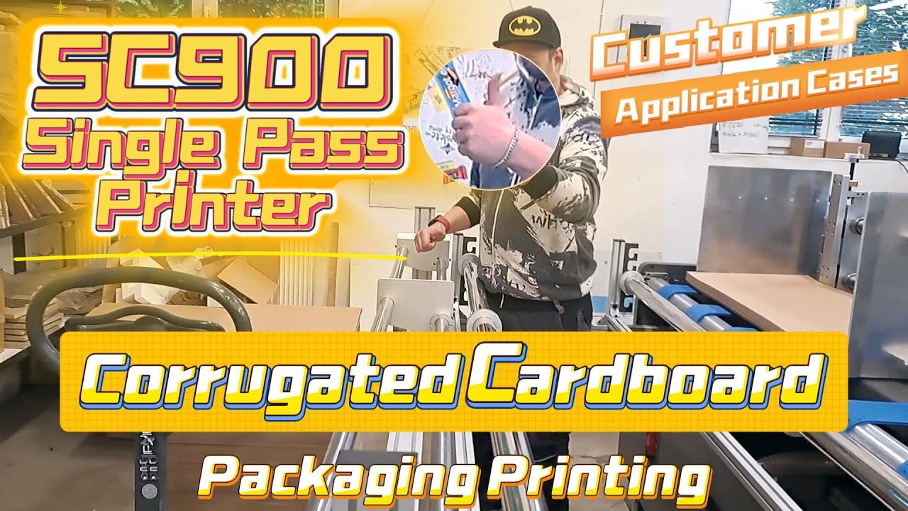 SC900 Digital Single Pass Printer Opens A New Chapter In Your Corrugated Packaging Printing ...