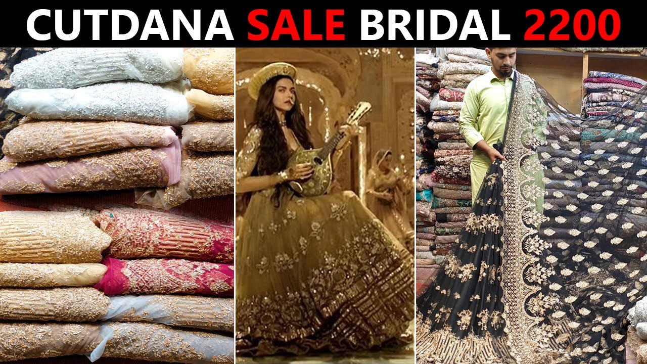 Cutdane Work Design Sale 2200 | EP11 Handwork Cutdana Net Fabric 2020 ...