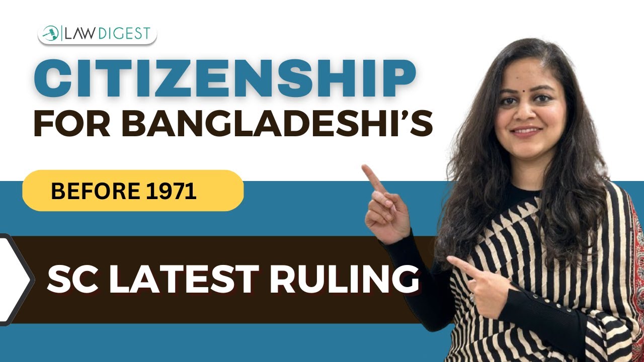 Landmark Judgment of Supreme Court on Section 6A of the Citizenship Act ...