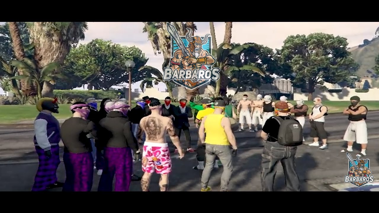 Barbaros RP | Alliance Gangs تحالف أخطر العصابات في برباروس - YouTube
