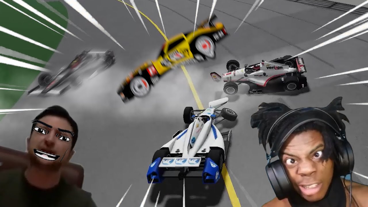 ROBLOX Indycar Crash Compilation - YouTube