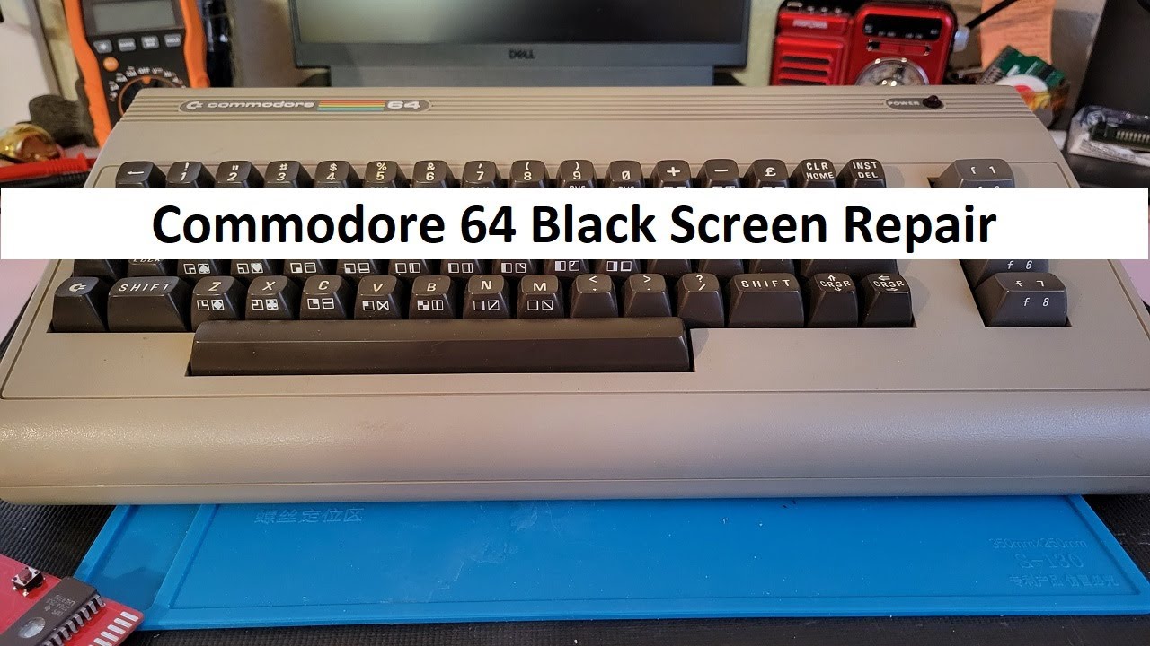 C64 Black Screen - Amateur Repair Hour! - YouTube