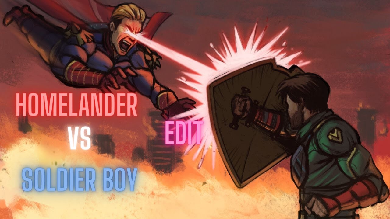Homelander VS Soldier Boy - The Perfect Girl | Edit - YouTube