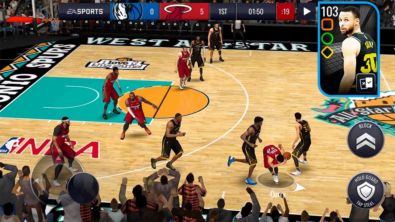 NBA LIVE Mobile Basketball 23 🏀 Android Gameplay - CURRY 103 - YouTube