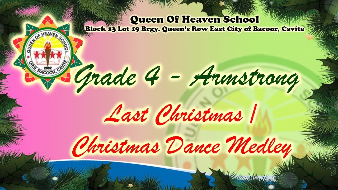 Grade 4 - Armstrong Christmas Party Performance - YouTube