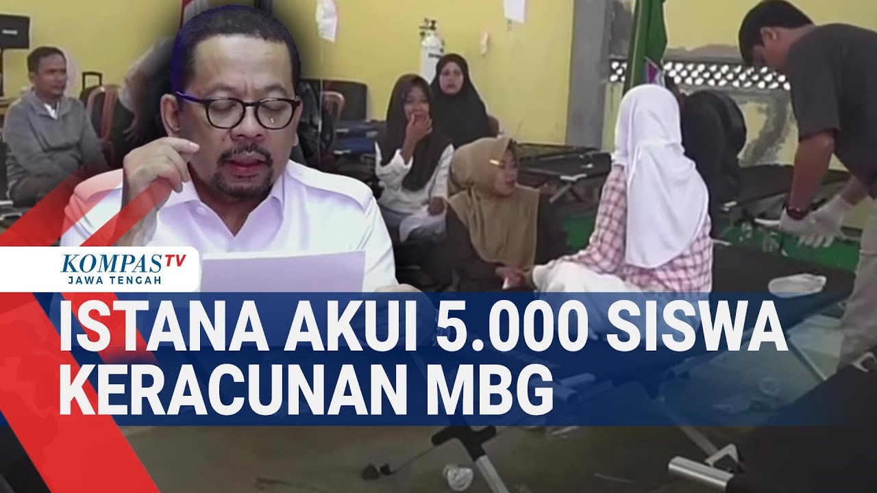 Istana Akui 5.000 Siswa Keracunan MBG - YouTube
