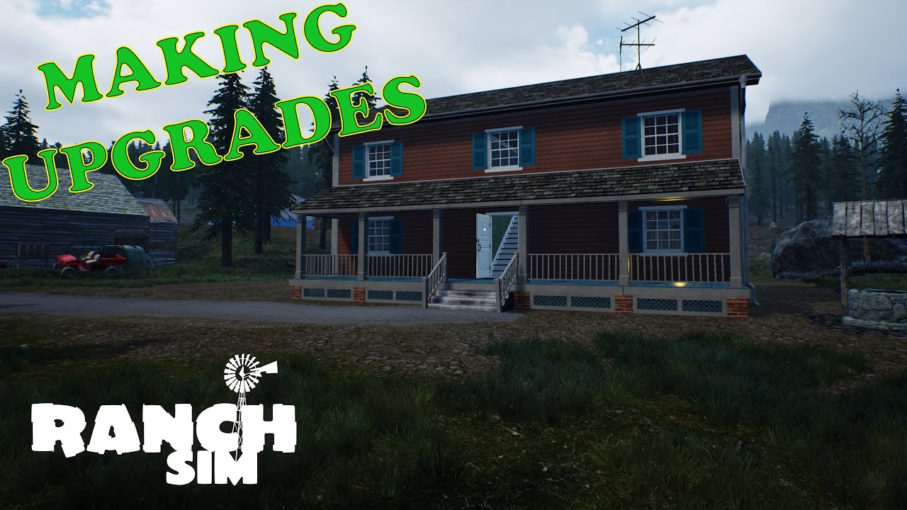 Ranch Simulator Ep 14 Building a better ranch - YouTube