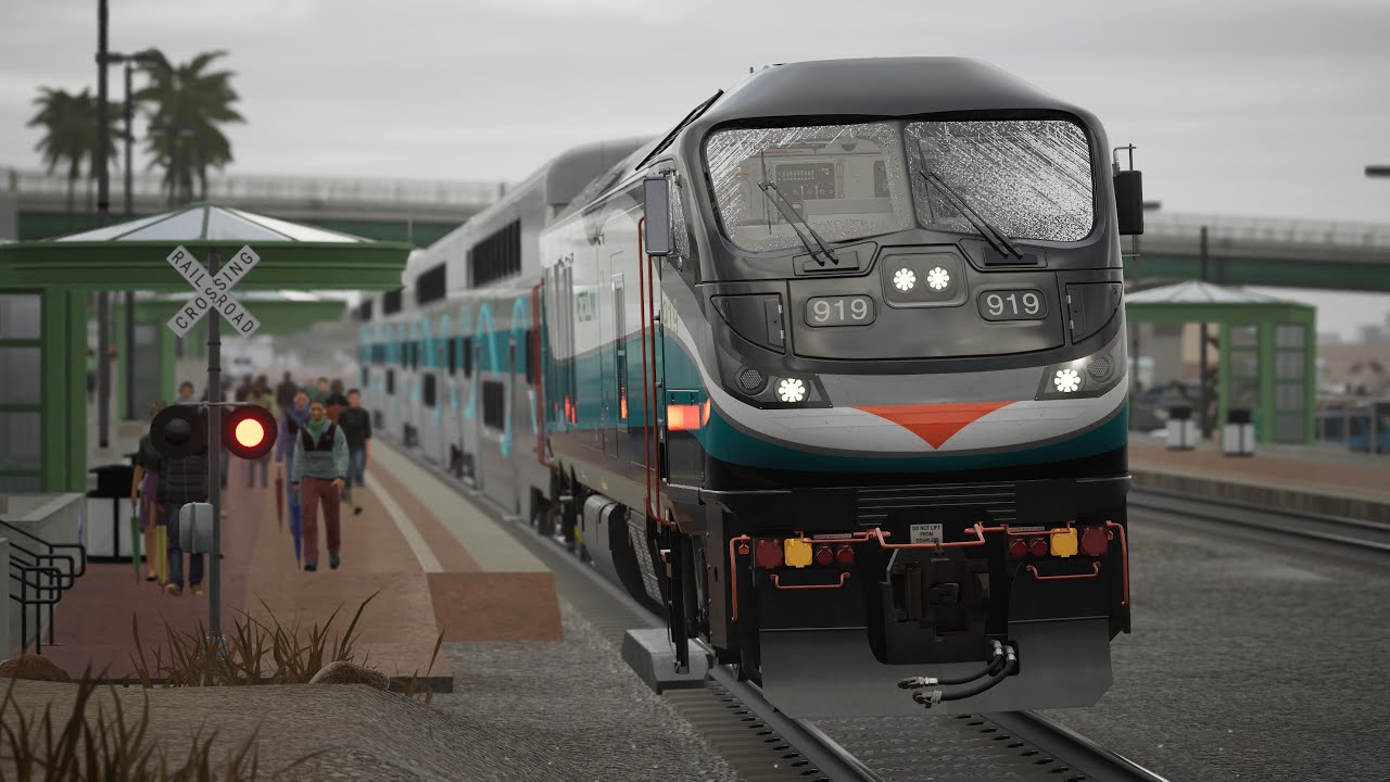 Train Sim World 4 | Antelope Valley Line | AV 221: LA Union - Lancaster ...