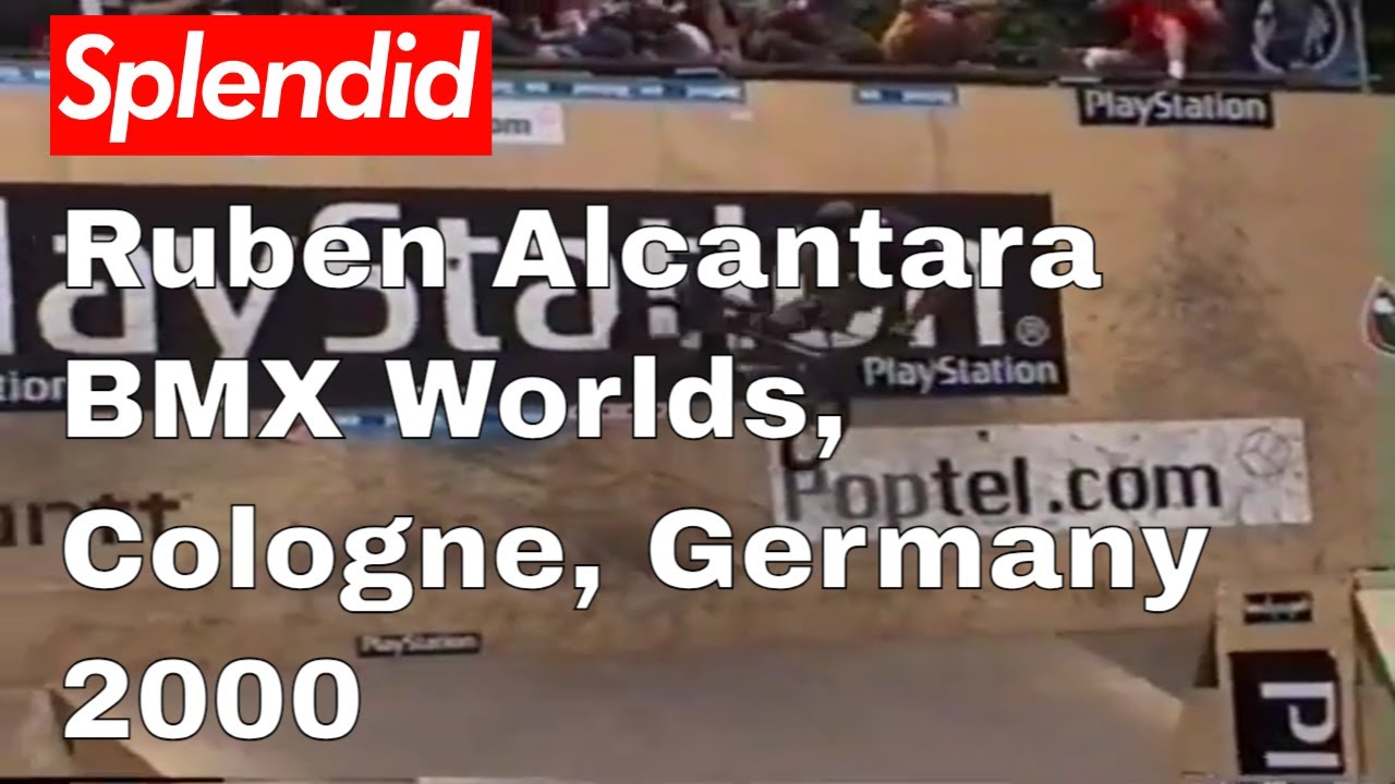 Ruben Alcantara, BMX Worlds Street Comp, Cologne, Germany, 2000 Mid ...