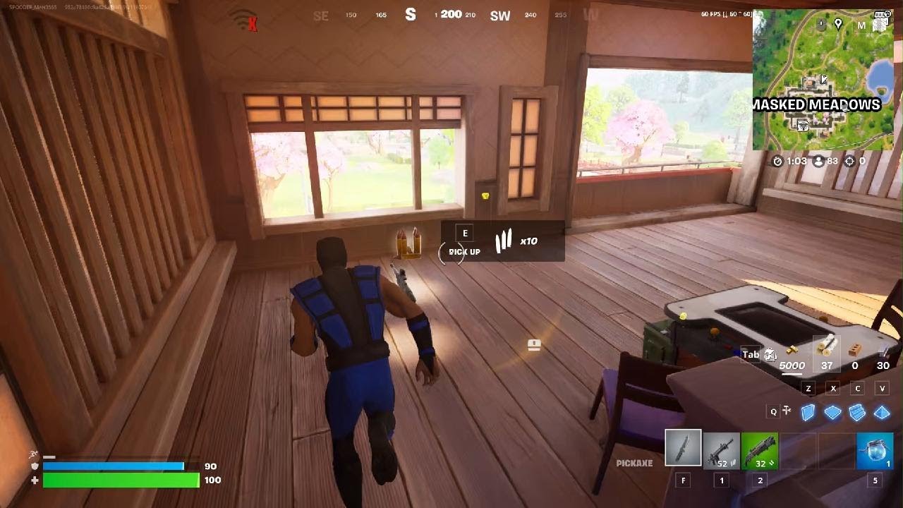 Playing fortnite with the new exotics - YouTube