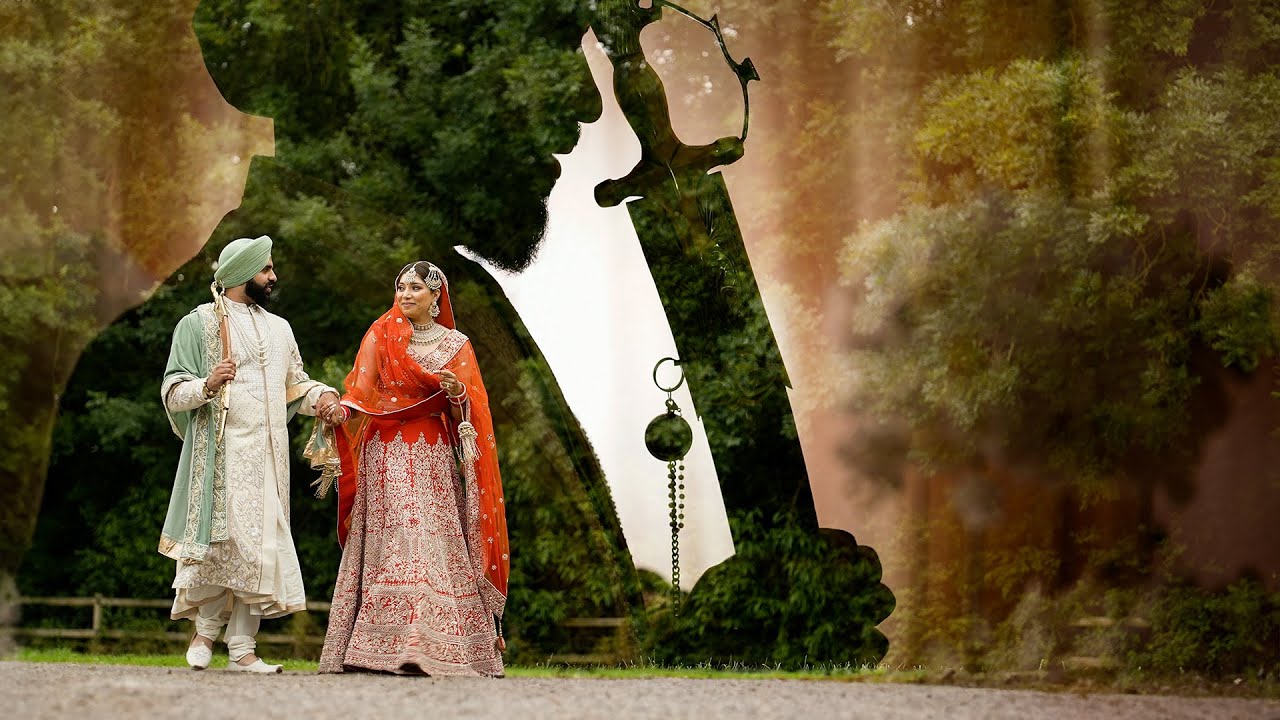 Aman & Kiran's Spectacular Punjabi Wedding | Maher Centre Leicester ...