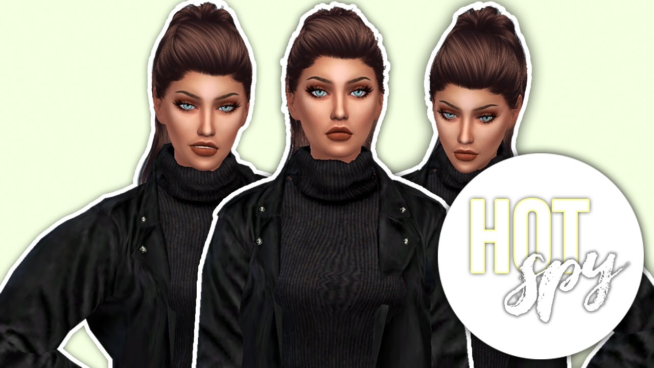 The Sims 4: Create a sim // Hot spy ♡ - YouTube