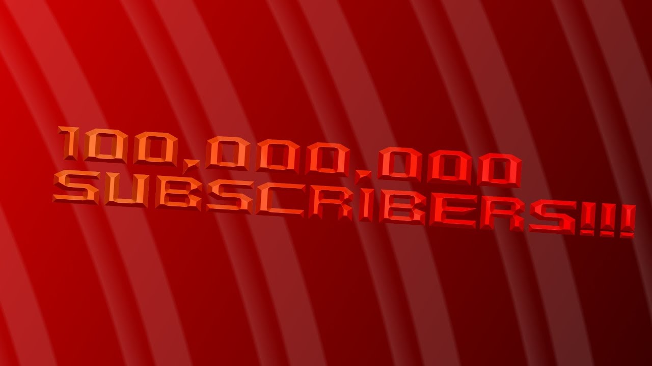 100,000,000 SUBS SPECAIL!! :D - YouTube