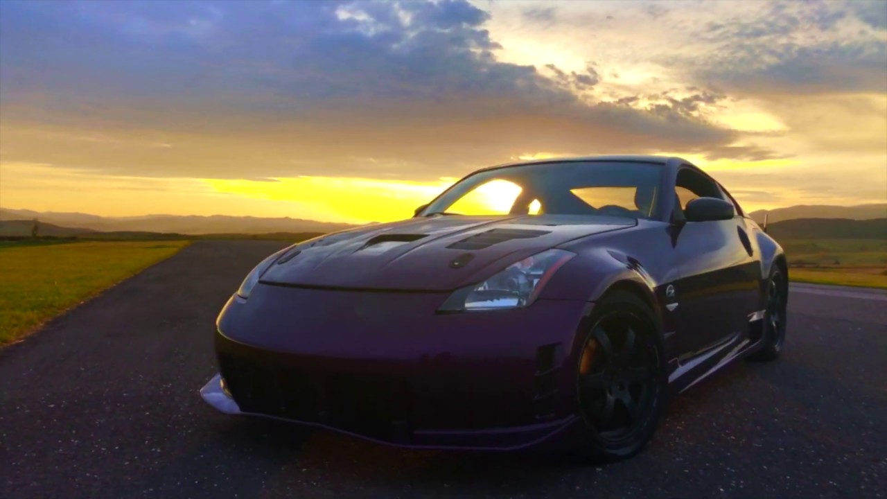 Nissan 350z promo Purple - YouTube